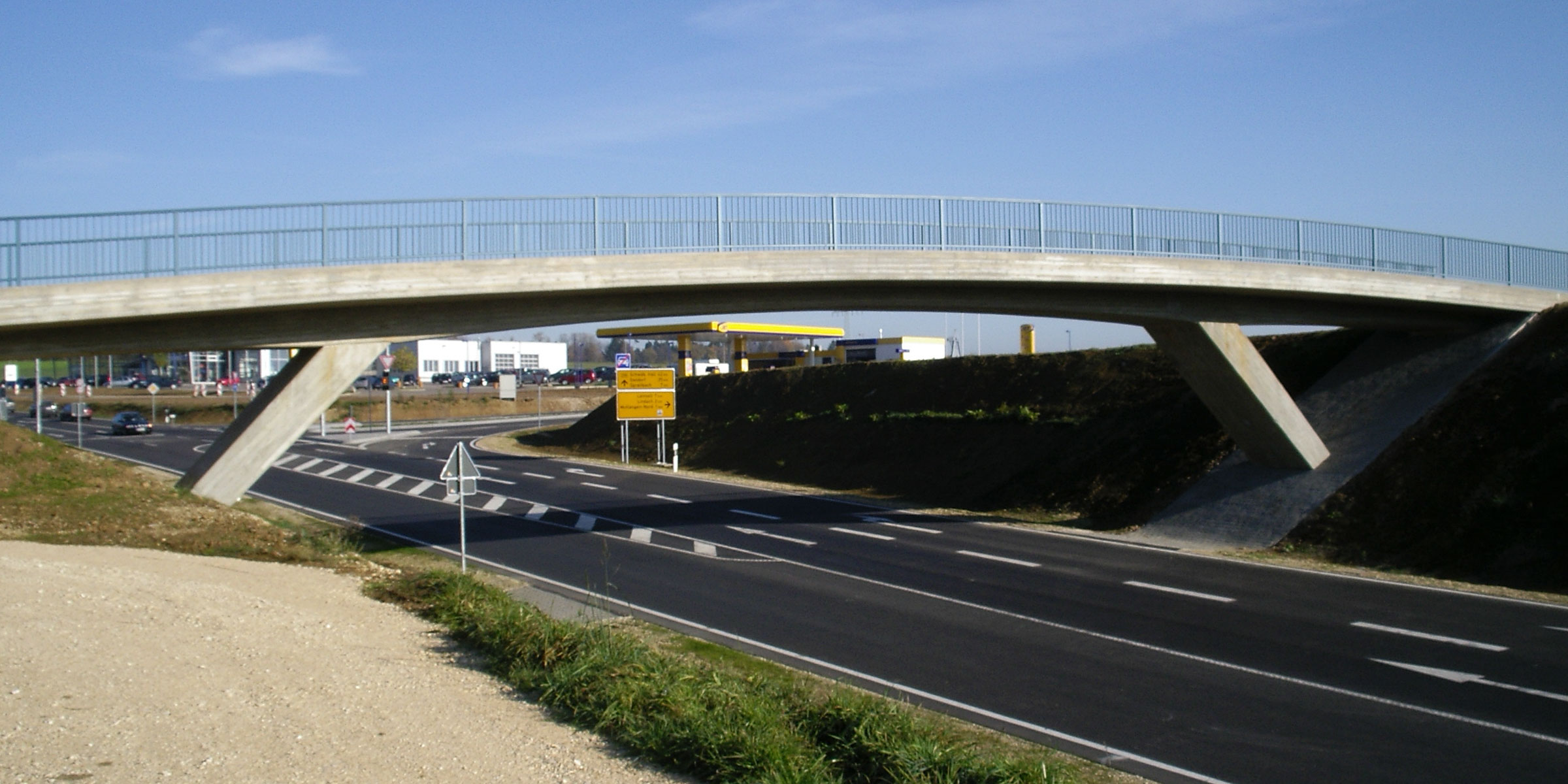 BW5: Brücke über die B298 bei Mutlangen - Hofmann Fackler